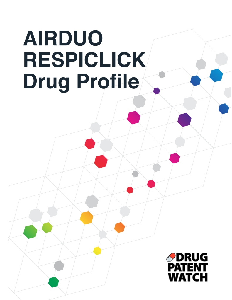 AIRDUO RESPICLICK Drug Profile, 2024 – ChemIntel360